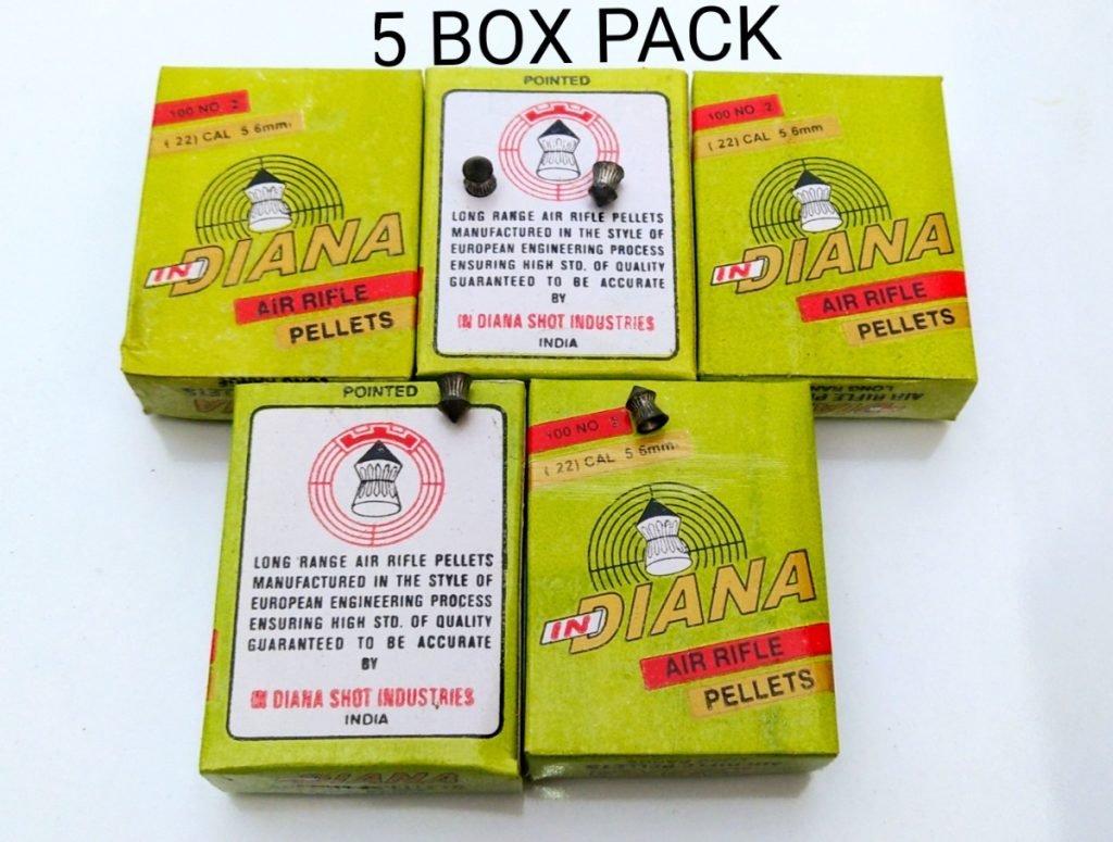 .22 caliber pellet 5 box pack – MANAV GUN