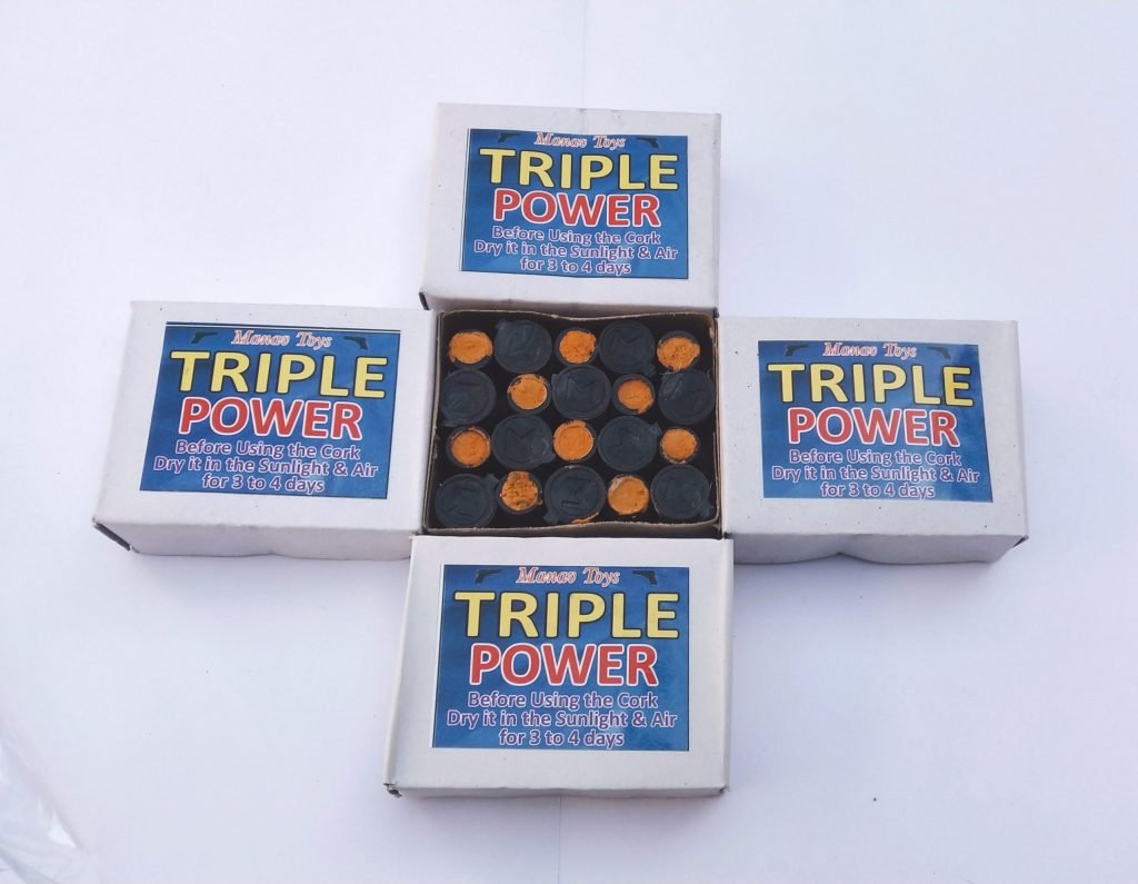TRIPLE POWER SOUND CORK 5 BOX PACK – MANAV GUN