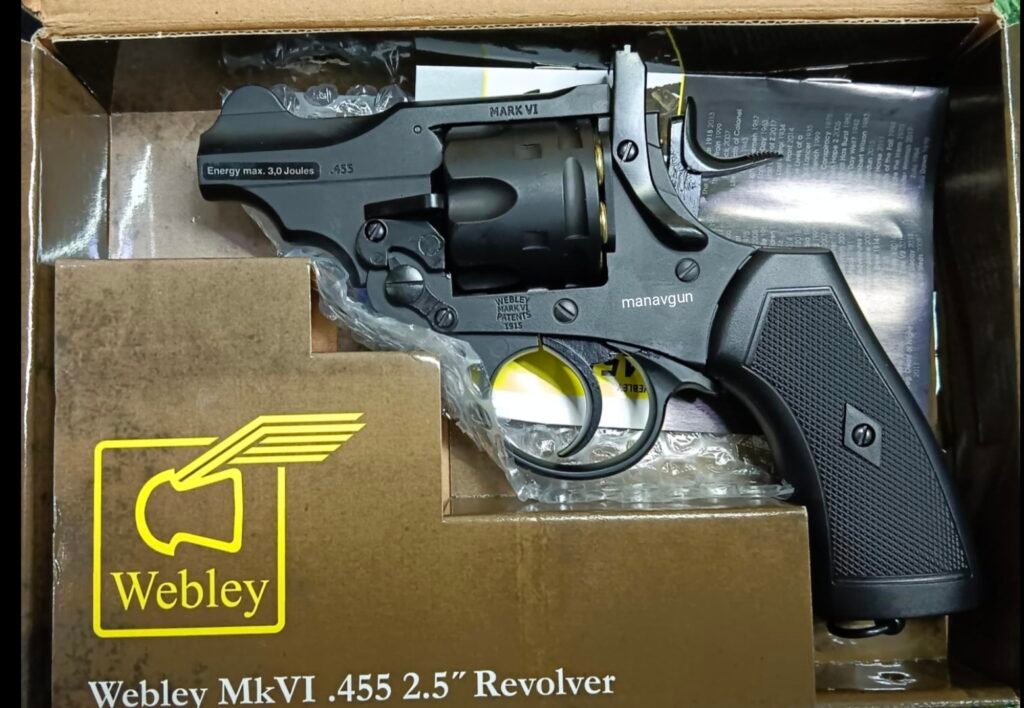Webley MKVI .455 2.5″ Revolver BY MANAVGUN – MANAV GUN