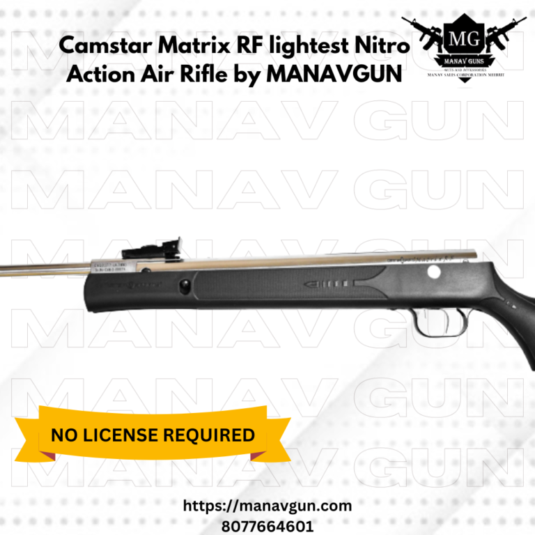 Camstar Matrix BLACK RF lightest Nitro Action Air Rifle .177 cal by ...
